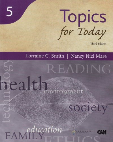 Reading for Today Series 5: Topics for Today: Smith, Lorraine C., Mare ...