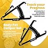 Skinfold Body Fat Caliper - Skin Fold Body Fat Analyzer and Handheld ...