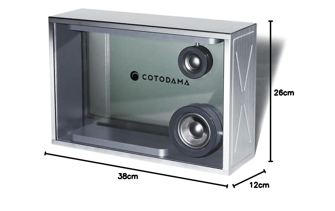 Mua COTODAMA Lyric Speaker Box Silver trên Amazon Nhật chính hãng 2024 | Fado