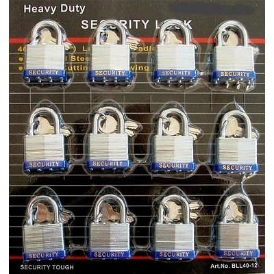 Set of 12 Premium Heavy Duty Laminated Padlocks with Philippines | Ubuy