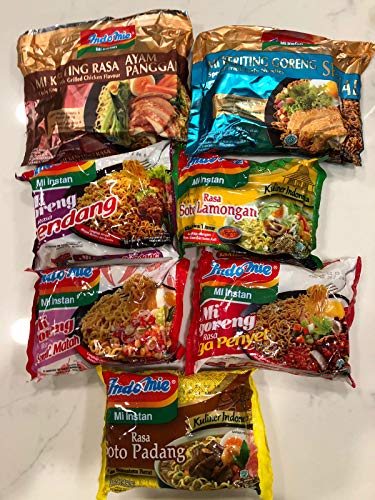 Buy Indomie Instant Noodle Combo Assorted Flavors - 7 Varieties Online ...