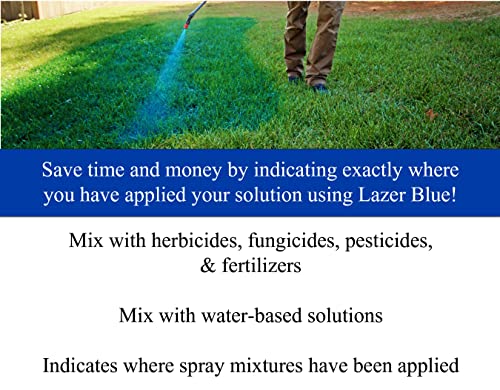 Liquid Harvest Lazer Blue Concentrated Spray Pattern Indicator - 16 ...