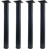 Amazon.com: Square 14'' - 20'' Metal Coffee Table Legs Steel Bench ...