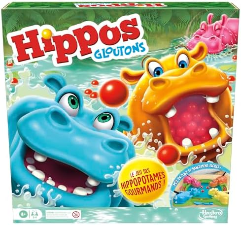 سعر Hasbro Gaming Hungry Hungry Hippos Refresh - FR فى السعودية ...