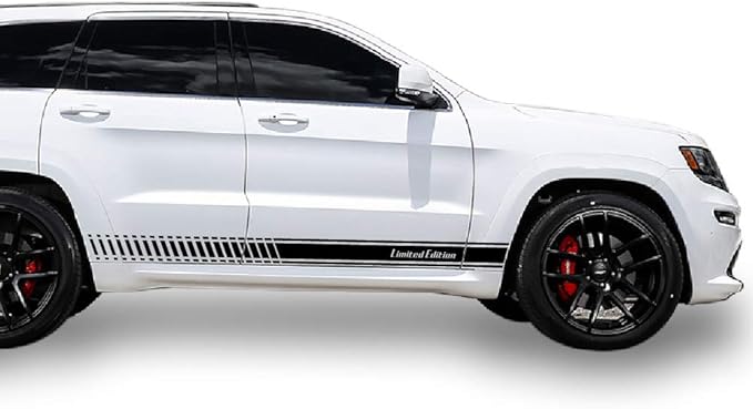 2X Decal Sticker Vinyl Limited Edition Side Racing Stripes Compatible ...