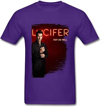 Amazon.com: OPAND Lucifer TV Show Lucifer Morningstar Mens' Design ...