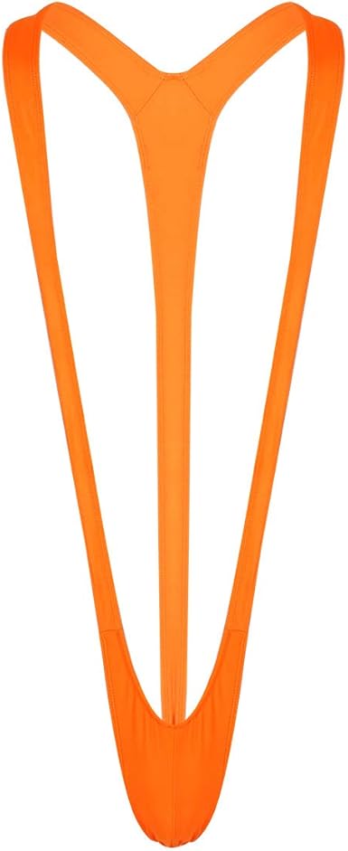 TiaoBug US Mens Borat Mankini Underwear One Size Orange : Amazon.ca ...