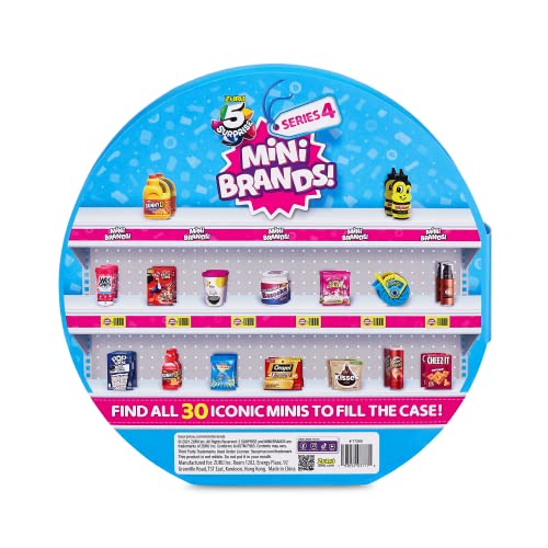 5 Surprise Mini Brands Collector's Case Series 4 Store & Display 30 ...