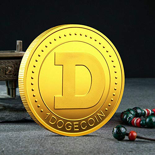Dogecoin Coins Commemorative 2020 New Collectors Gold Plated Doge Coins ...