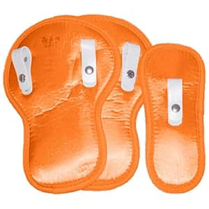 Amazon.com : Nokona 3 Piece Snap Football Hip Pads - Assorted Colors ...