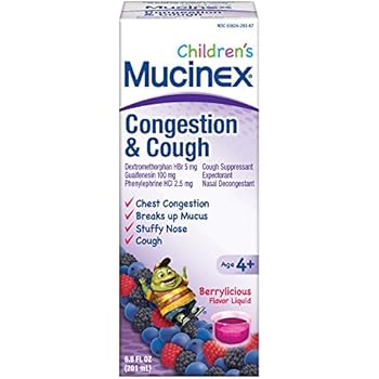 Amazon.com: Mucinex Children's Mini Melts, Cough, Orange Crème, 12ct ...