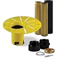Drop-In Drain Freestanding Tubs Drain Installation Kit, Black ABS ...