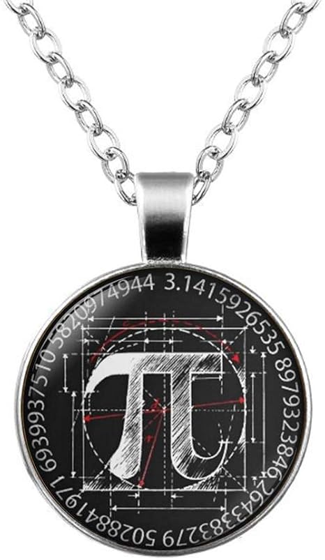 Amazon.com: Pi Necklace,Mathematics Math Necklace,Numbers of Pi Pendant ...