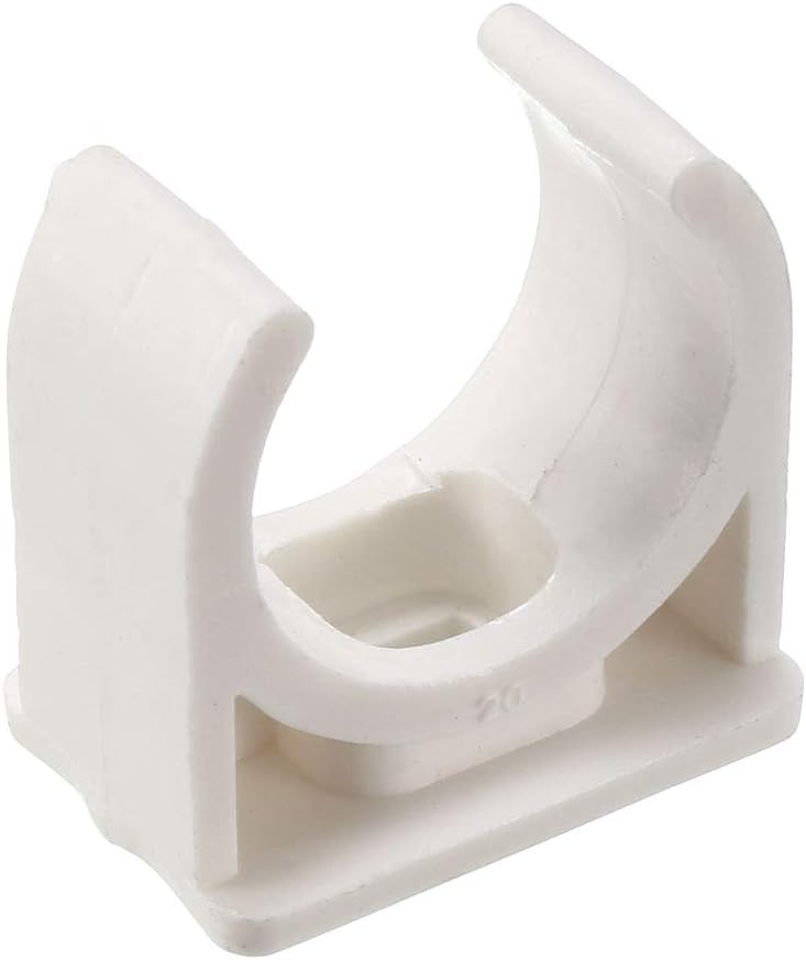Amazon.com: uxcell PVC Water Supply Pipe Clamp Clips, Fit for 20mm/0.79 ...