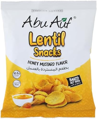 سعر سناكس لنتيل بطعم المسطرده بالعسل من أبو عوف، 60 جرام فى مصر ...