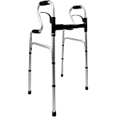 Amazon.com: Delog Narrow Folding Walker for Seniors, 3 in 1 Folding ...