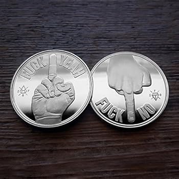 Amazon.com: ZFG Inc. Zero F's Given Giftable Novelty Quarter Coins ...