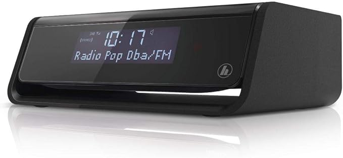 Hama Digital Radio Alarm Clock DR30 (FM/DAB/DAB+, Two Alarm Times ...
