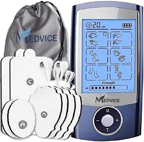سعر MEDVICE Rechargeable Tens Unit Muscle Stimulator, 2nd Gen 16 Modes ...