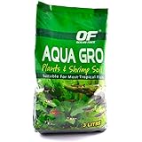 OCEAN FREE AQUA GRO BLACK PLANT & SHRIMP SOIL SAND 8L 6.7KG AQUARIUM ...