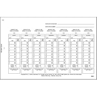 Driver Exemption Log Book: Driver's Daily Log Book For Short Haul ...