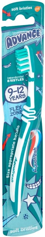 Aquafresh Advance 9-12 Years Kids Soft Toothbrush (2 pack) – BigaMart