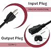 WAOUKS 72V 6A Lead Acid Battery Charger DC Plug 3pin C13 N+L- Used for ...