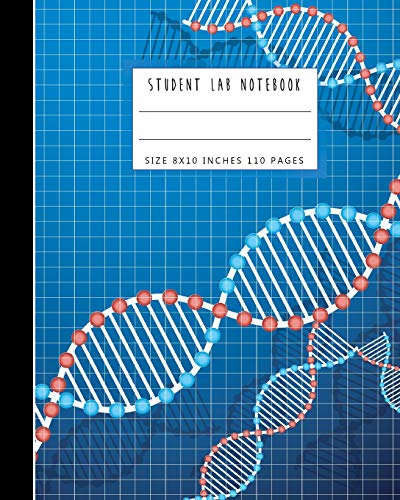 Student Lab Notebook: Laboratory Notebook for Science Student College ...