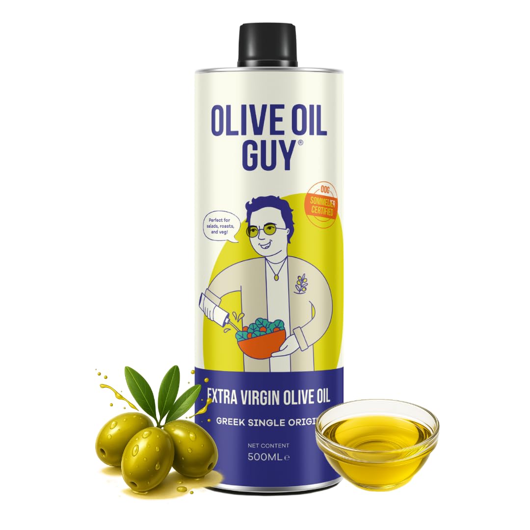 The Olive Oil Guy Olive Oil Extra Virgin, High Polyphenol Koroneiki ...