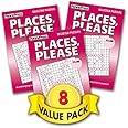 Places, Please Challenging Word Fill-In Puzzle Books – 8 Pack ...