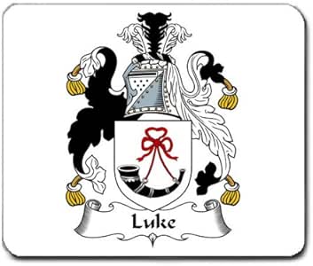 Amazon.com : Luke Family Crest Coat of Arms Mouse Pad : Office Products