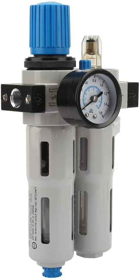 FRC-1/4-MINI G1/4″ Compressed Air Filter Regulator, Air Compressor ...