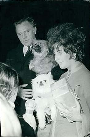 Amazon.com: Vintage photo of Richard Burton with his first wife Sybil ...