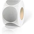 Amazon.com : STARLIBOO Silver Dot Stickers, 1.5 Inch, Permanent Color ...