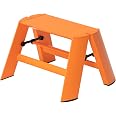 Hasegawa Ladders Lucano Step Stool, 1, Orange - Amazon.com