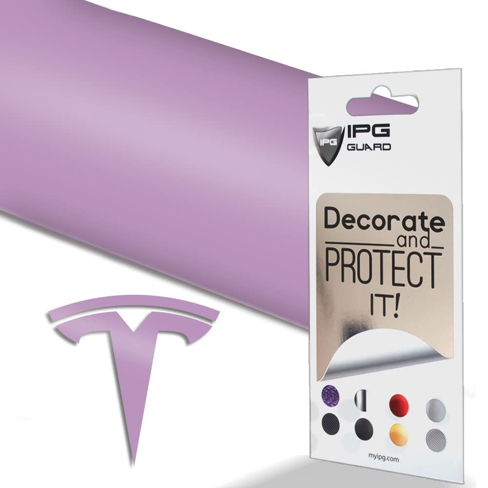 IPG for Tesla Model Y Logo Decal Wrap Kit (8 Logo Set) Emblem Overlay ...