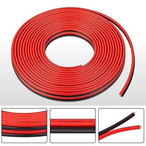 10 Gauge Wire - iGreely 30 FT 10/2 Gauge Tinned Copper Low Voltage Wire ...
