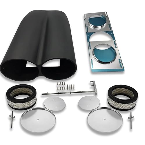 DEMOTOR PERFORMANCE Aluminum Shotgun Double Barrel Intake Hood Scoop ...