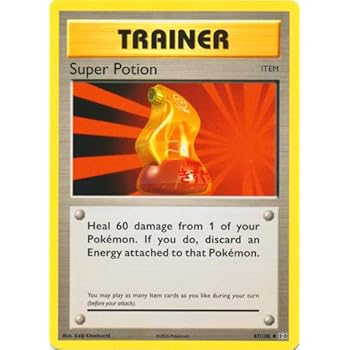 Amazon.com: Pokemon - Super Potion (87/108) - XY Evolutions: Toys & Games