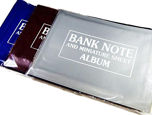 Gold Mint Currency Album for 36- 72 Notes + 5 Different Countries ...