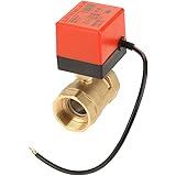 DC 12V vanne motorisée 2 voies 1/2 3/4 1 1-1/4 pouce electrovanne 12v eau 3/4 vanne electrique ...