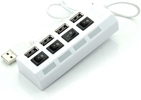 4 Port 2.0 USB Hub, Portable High-speed Multi Port Data Hub, Multi ...