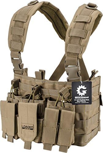 Loaded Gear Chest Rig Vest Law Enforcement Vest Breathable Combat ...
