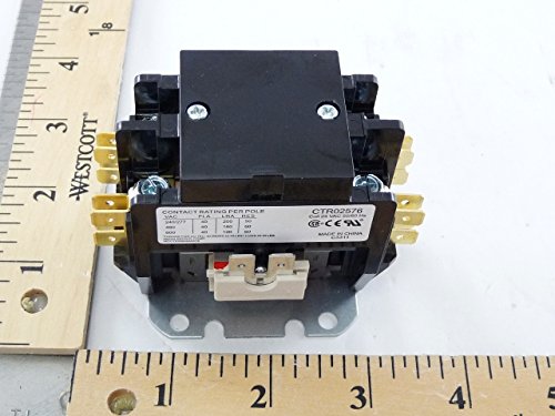 Trane Parts CTR2576 24V 40A 2P Contactor W/Screws tillescenter ...