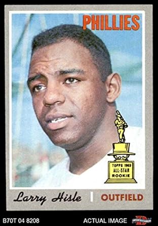 Amazon.com: 1970 Topps # 288 Larry Hisle Philadelphia Phillies ...
