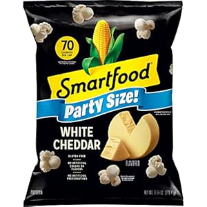 Amazon.com: Smartfood White Cheddar Popcorn, 9.75oz Party Size! Bag