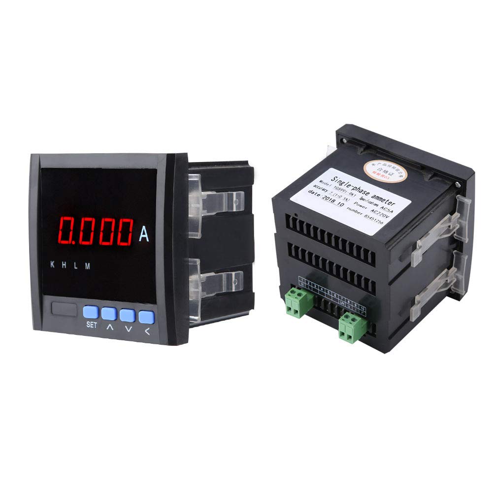 1A/5A with RS485 Communication Single Phase Ammeter AC Ammeter Test ...
