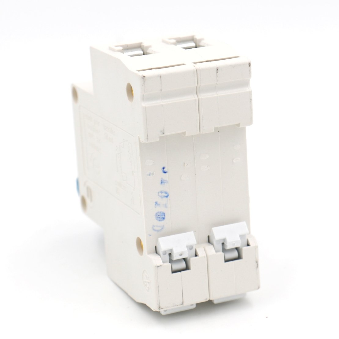 Baomain Miniature Circuit Breaker DZ47-63 C10 AC 230V 400V 10Amp 2 Pole DIN Rail Mounting ...