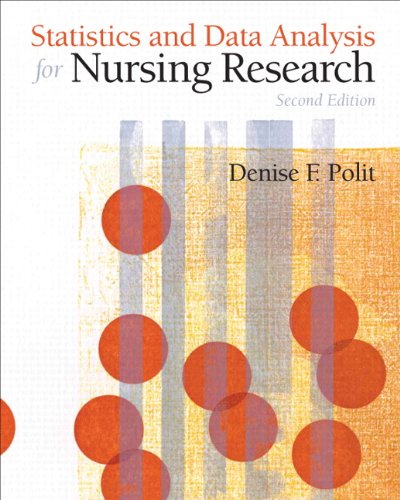 Statistics and Data Analysis for Nursing Research: 9780135085073 ...