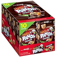 Amazon.com : Meiji Hello Panda Cookies, Chocolate Crème Filled - 2.1 oz ...